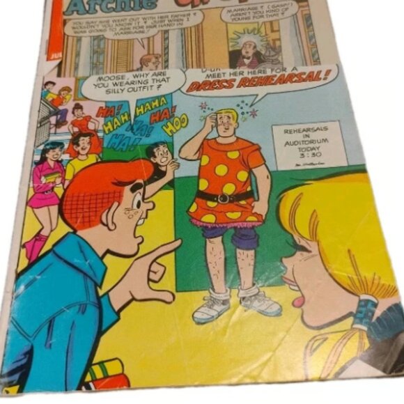Archies | Art | Archie Series Archie Comic Laugh 244 July 971 ...